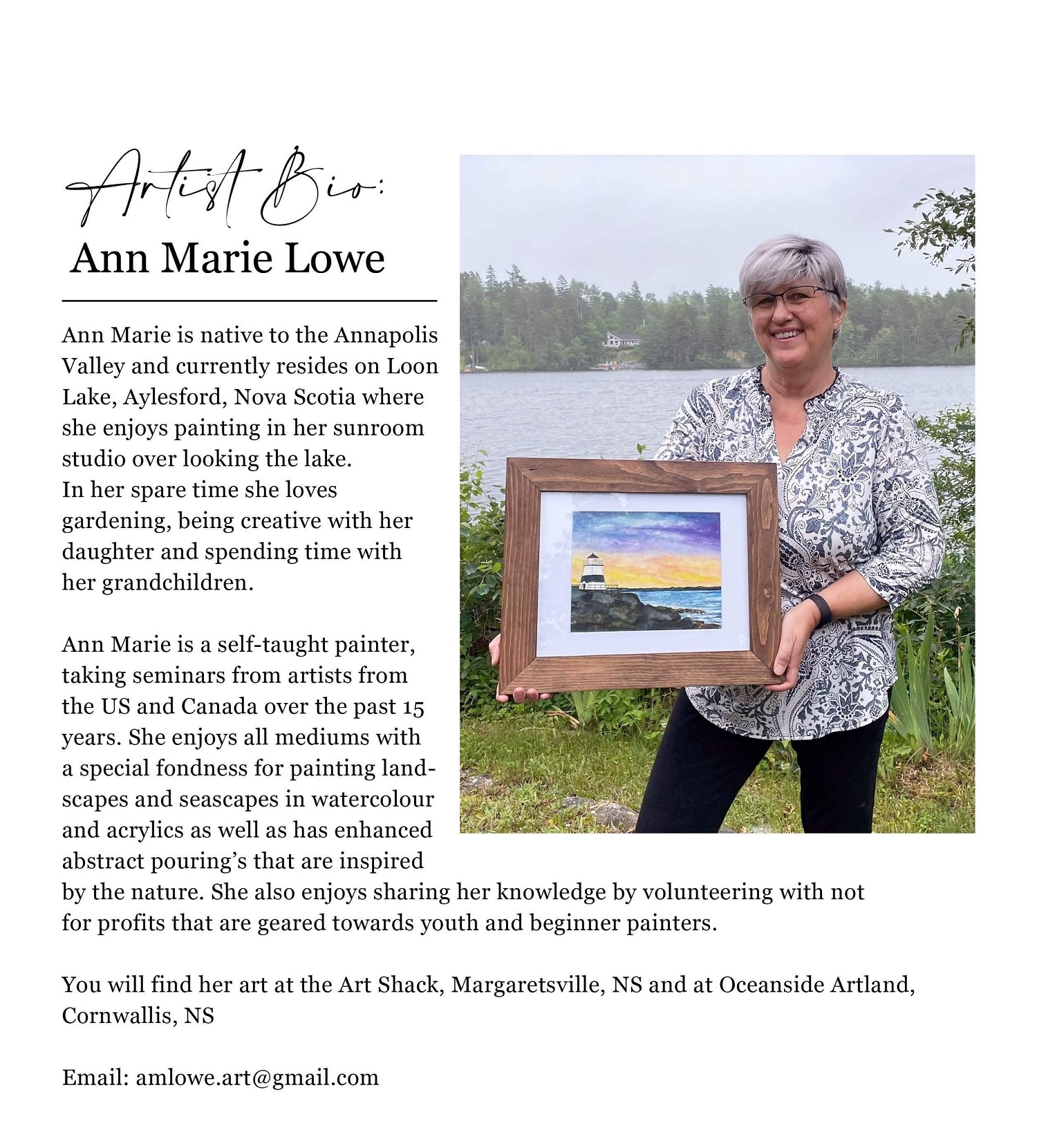 Ann Marie Lowe – The Artist's Circle